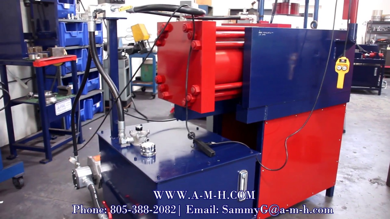 Heavy Duty Tube/Pipe Reduction Machine RCP-8546-A-SR www.a-m-h.com ...