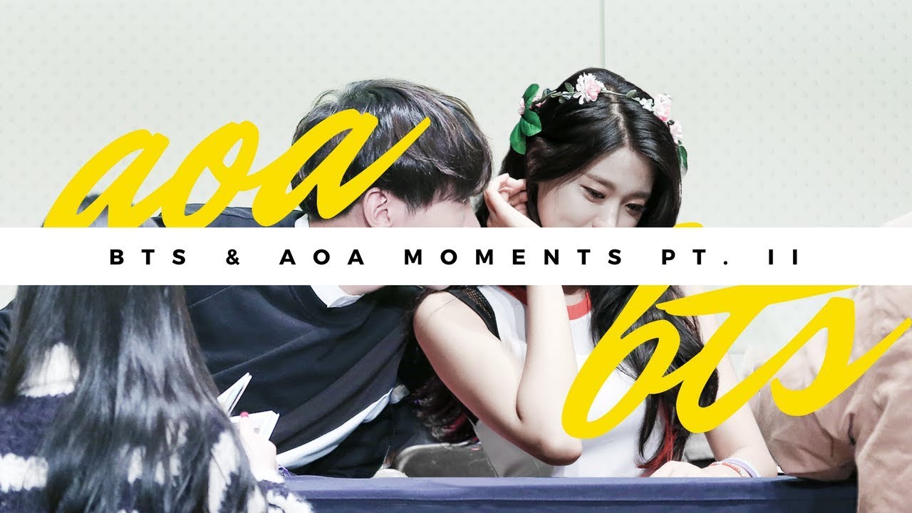 [BTOA] BTS & AOA MOMENTS 2015 - YouTube