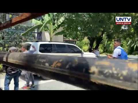 Some of the so-called 18 ex-bodyguards arrived at the supposed Cayetano Bloc BRC hearing