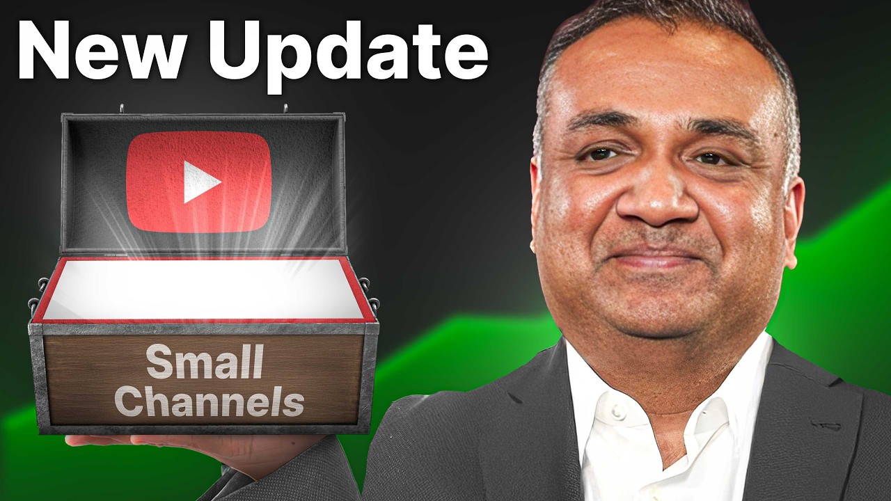 YouTube CEO Announces Major News for Small Channels - YouTube