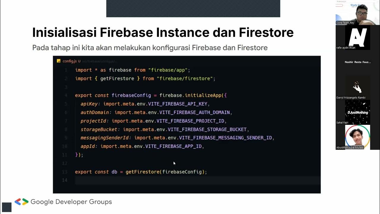Study Group #7 : Web Development - React with Firebase - YouTube