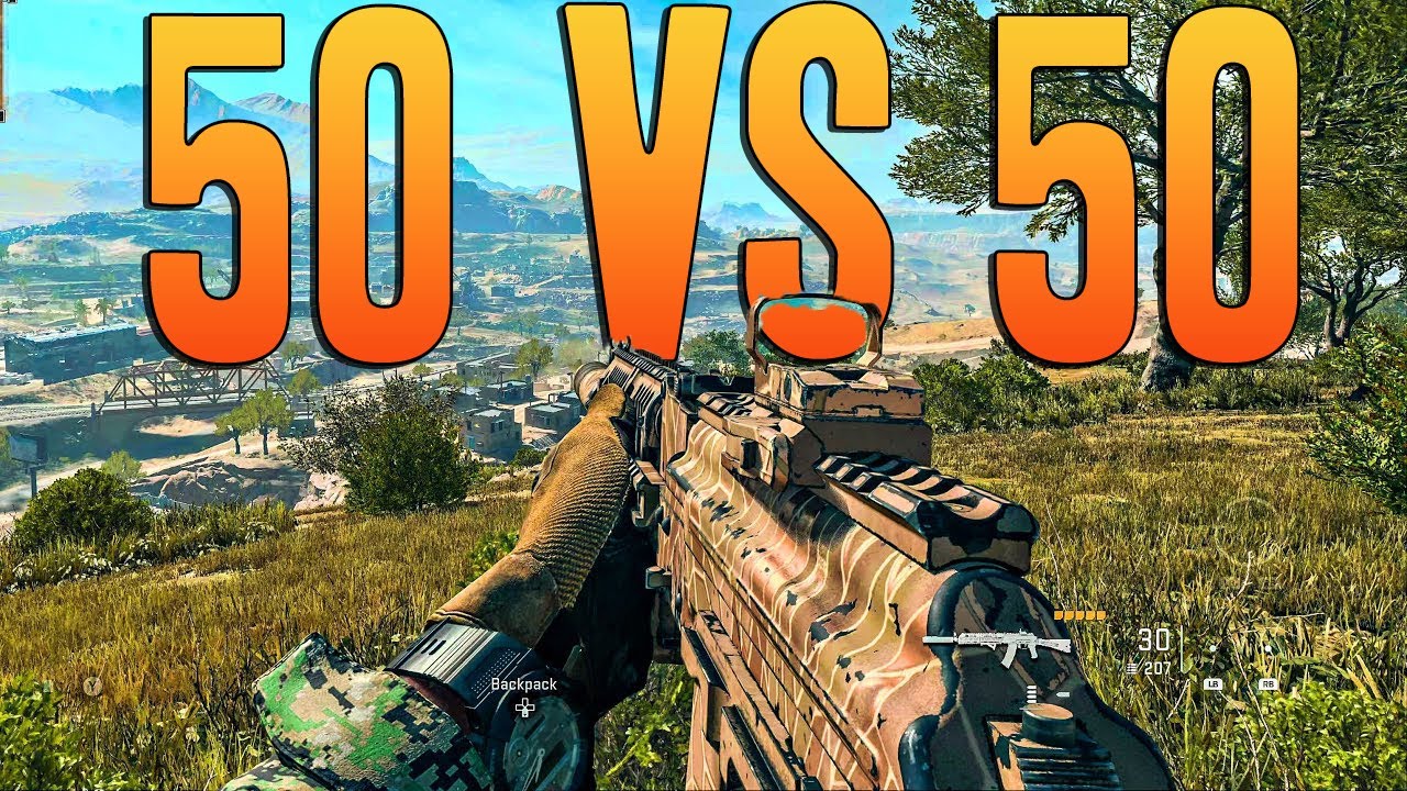 50 VS 50 GAMEPLAY - WARZONE MOBILE CLASH MODE GAMEPLAY - YouTube