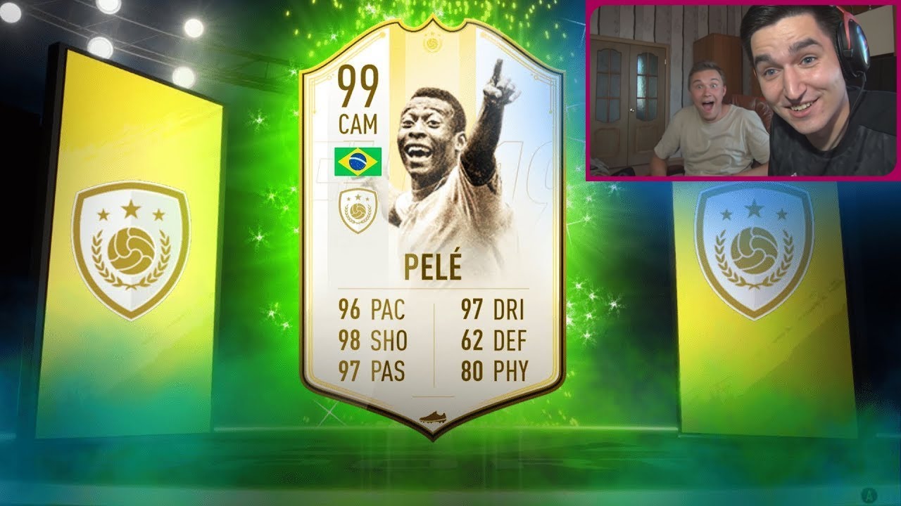 PELE 99 + MARADONA 98 В ПАКЕ || PELE IN A PACK || MARADONA IN A PACK ...