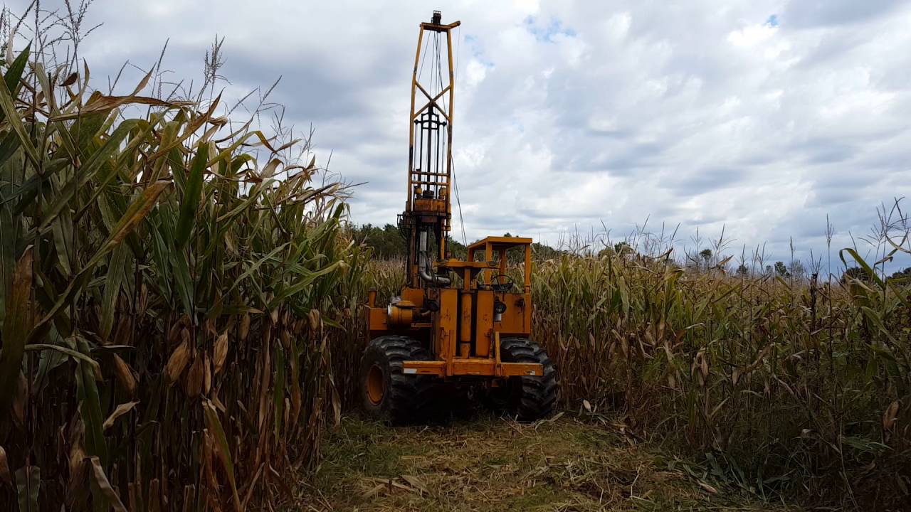 9-28-2016 ATV Soil Boring Rig - YouTube