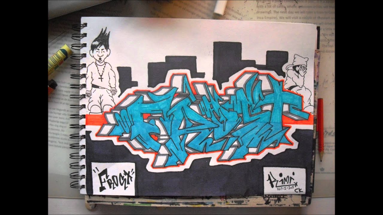 "FROST" graffiti battle - YouTube