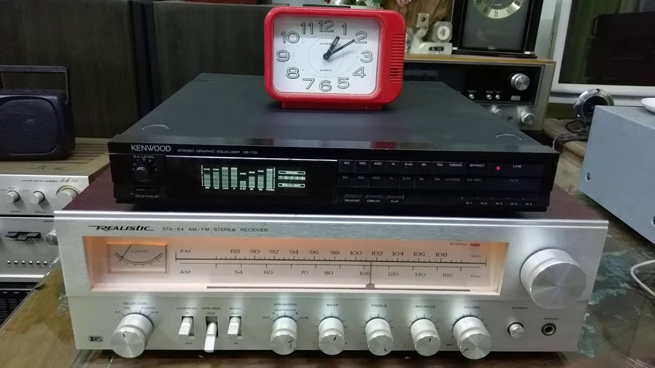 Equalizer siêu mỏng Kenwood GE-710 suất sứ japan điện 100v - YouTube