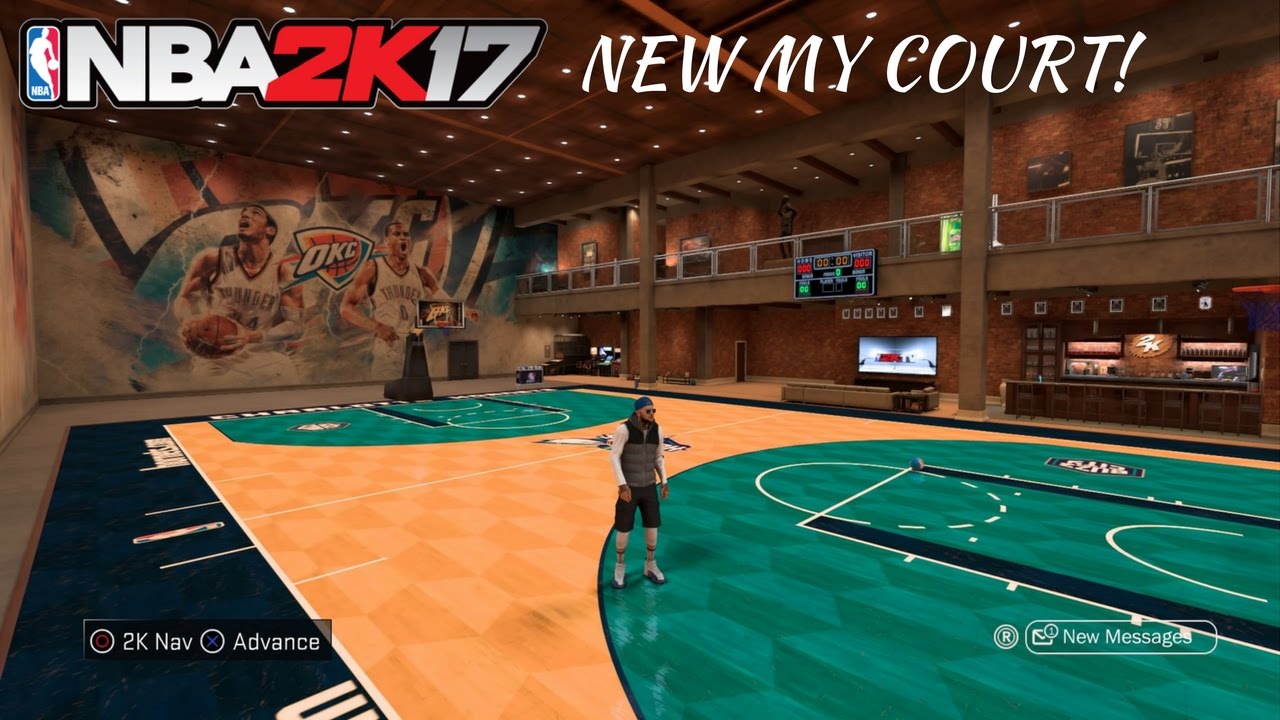 NBA 2K17 | How to get new MYCOURT! Tutorial - YouTube