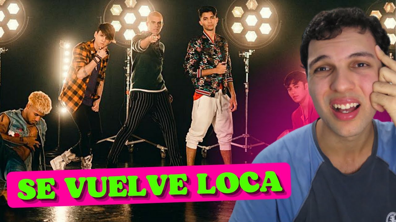 Reagindo a CNCO - Se Vuelve Loca - YouTube