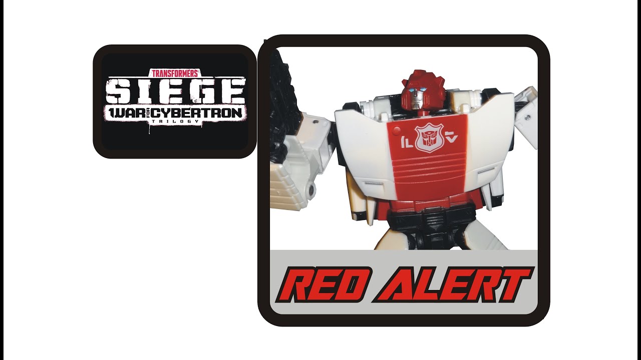 Transformers Siege Red Alert: A REVIEW - YouTube