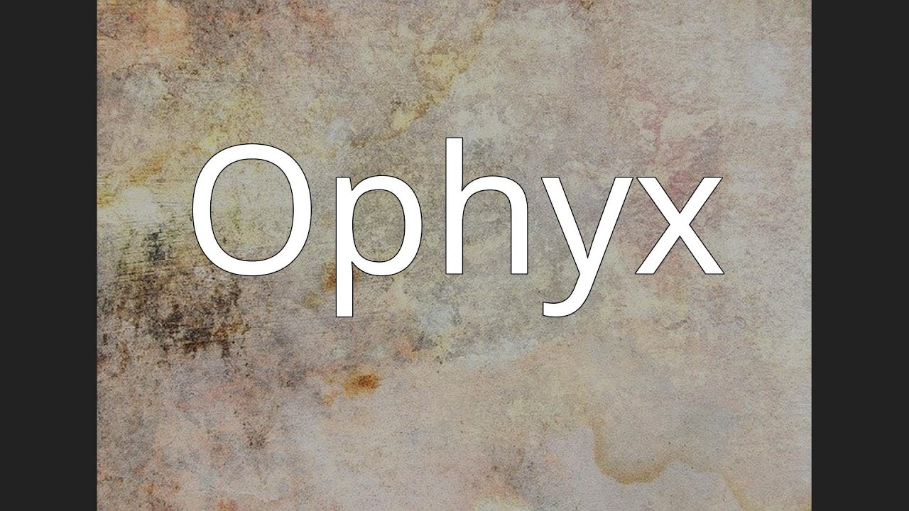 Ophyx - YouTube