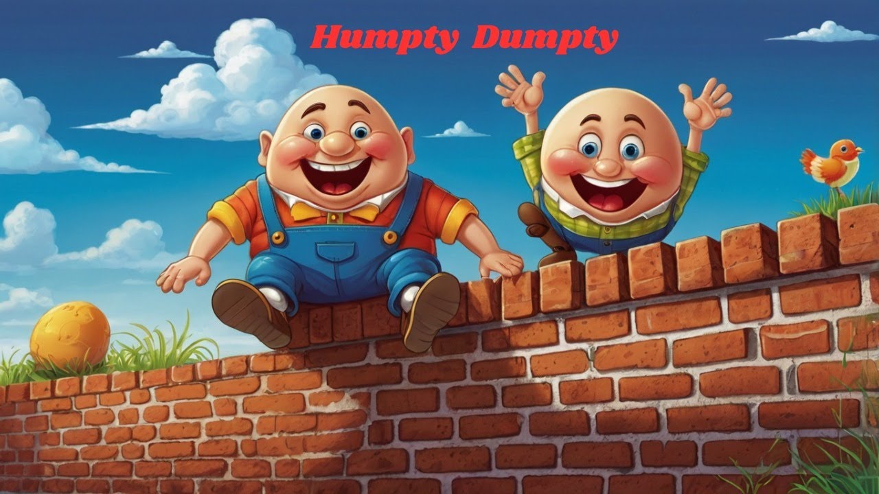 Humpty Dumpty Nursery Rhyme- Learn from your Mistakes. Popular children ...