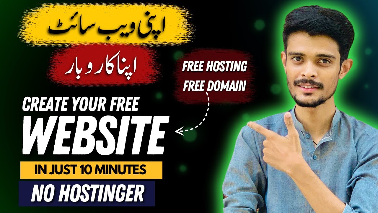 How to Create a FREE Website and Earn Money Online | FREE Domain & Hosting - YouTube