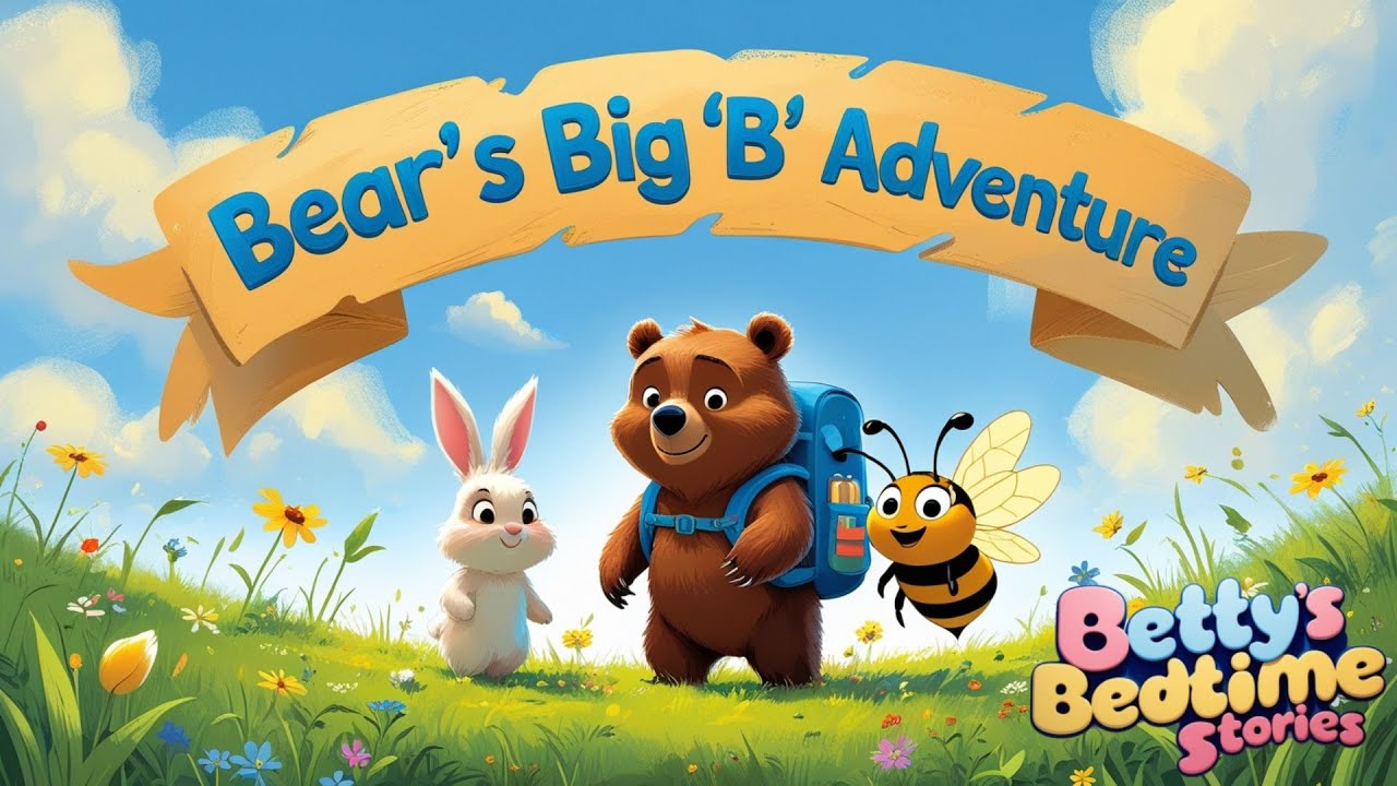Little Bear's Letter "B" BIG Adventure 🐻🎈 FUN Stories for Kids! - YouTube