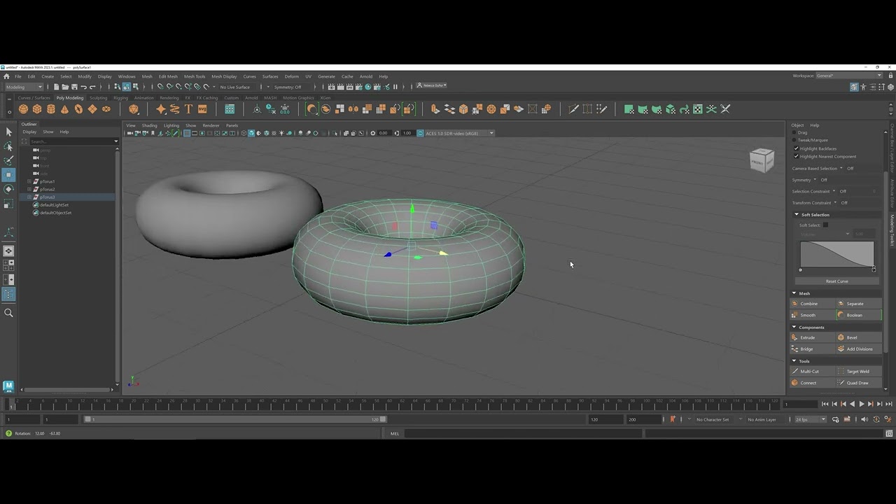 Maya 2023 - Additional Mesh Toolkit Tools - YouTube