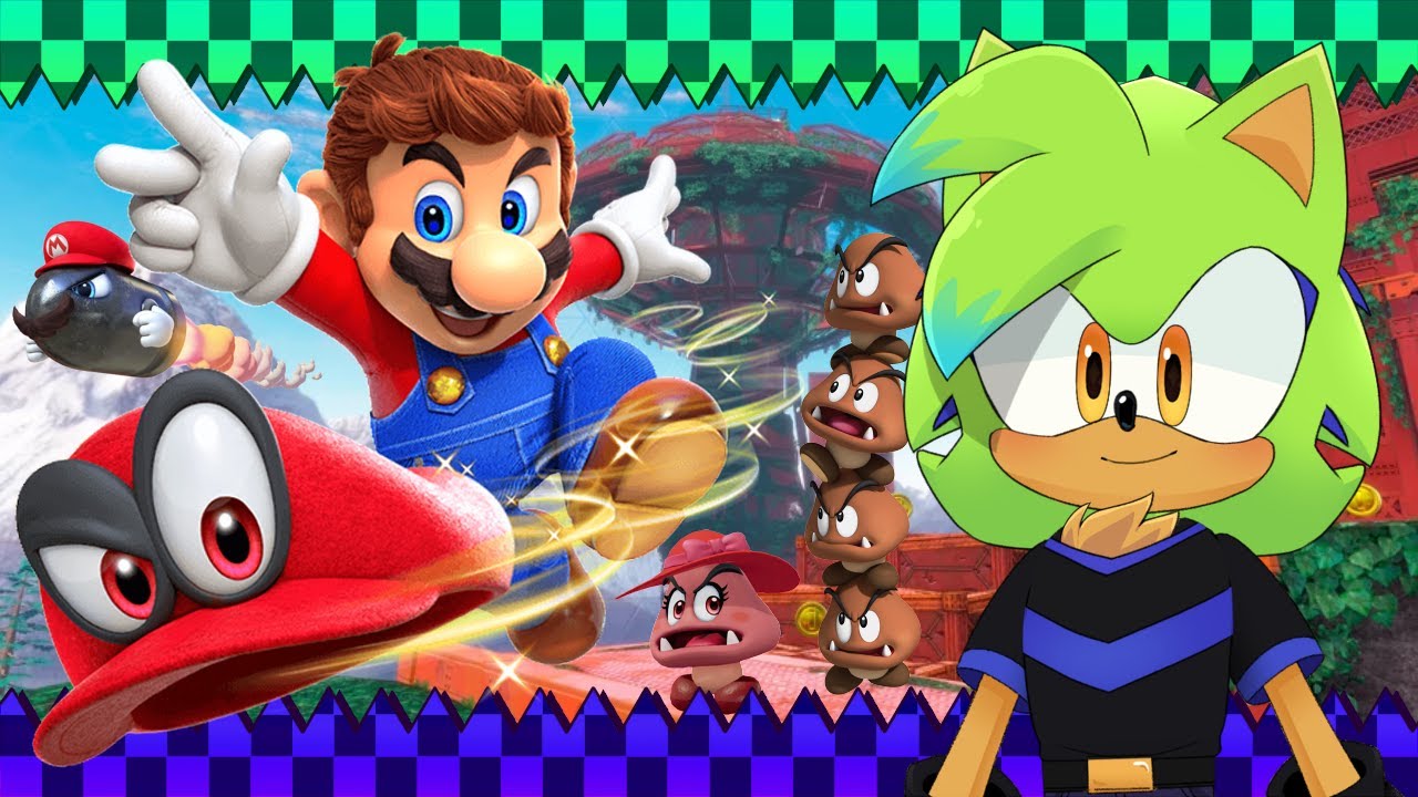 🌛 Super Mario Odyssey - 100% Playthrough 🌜 - Part 2 - (Sonic OC VTuber ...
