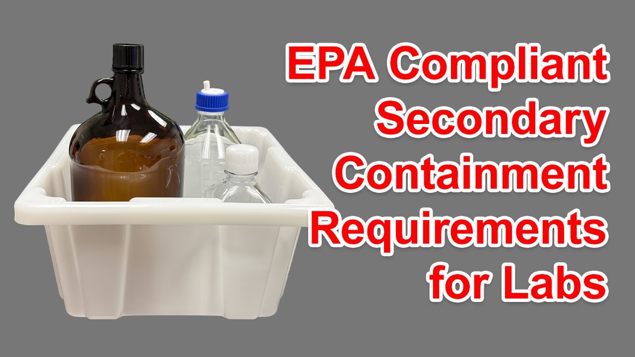 Secondary containment for laboratories - YouTube