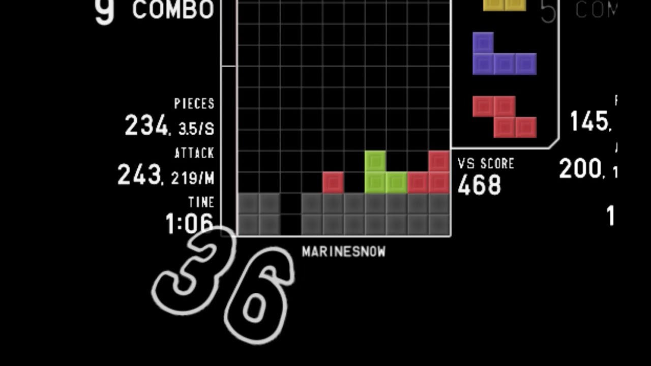 [TETR.IO] Downstack practice - YouTube