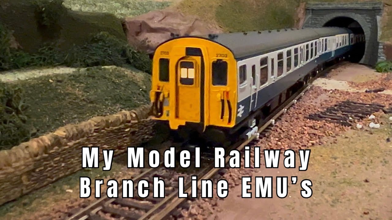 57. Model Railway - Branch Line EMUs - YouTube
