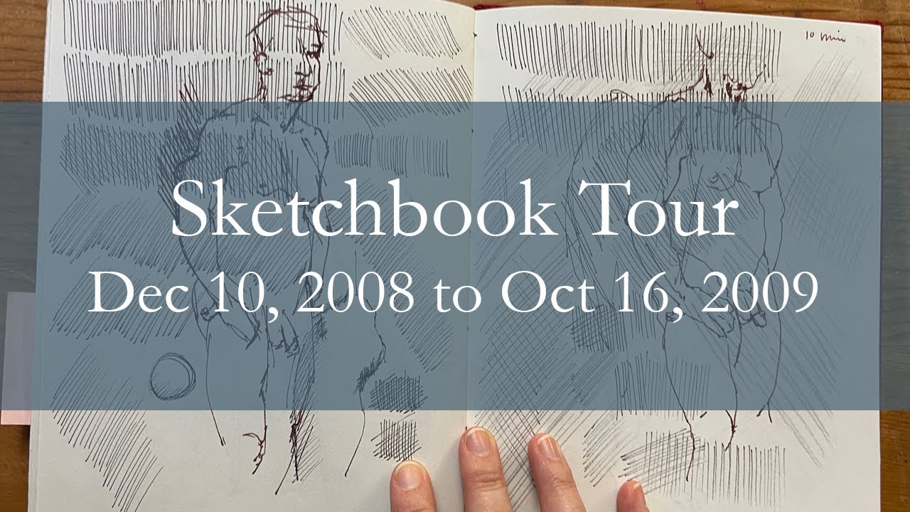 Sketchbook Tour by Elizabeth Floyd Dec 10 2008 to Oct 15 2009 - YouTube