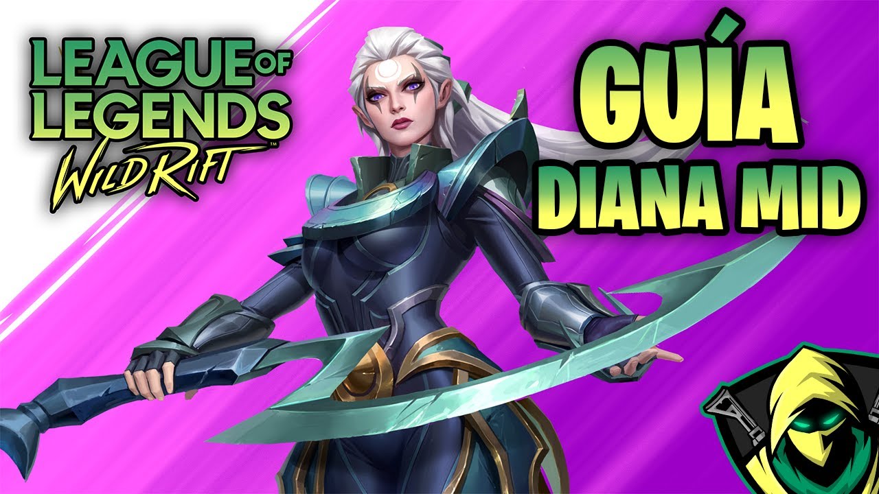 COMO JUGAR DIANA MID - GUÍA, BUILD y COMBOS (WILD RIFT) - YouTube
