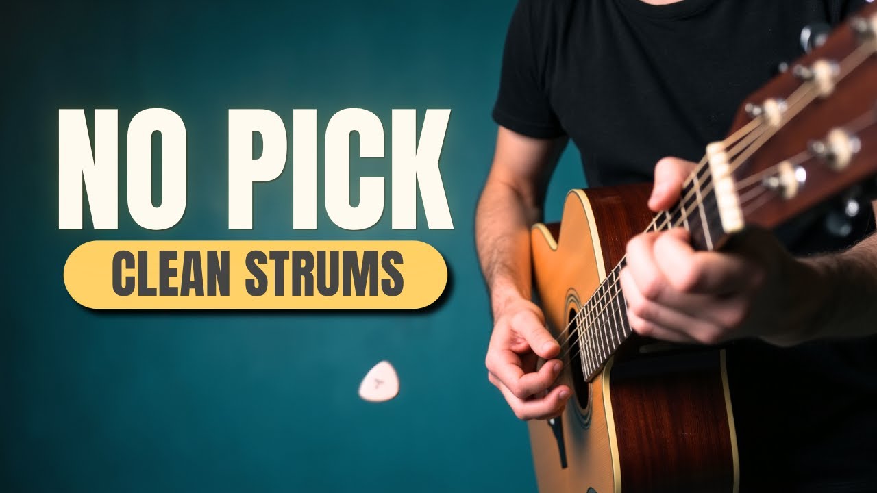 How To Strum Guitar Without A Pick (4 Easy Techniques) - YouTube