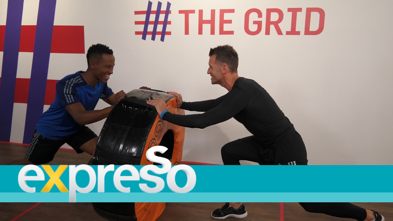 Grid Lean with Katlego & Ceri Hannan PT 1– Virgin Active - YouTube