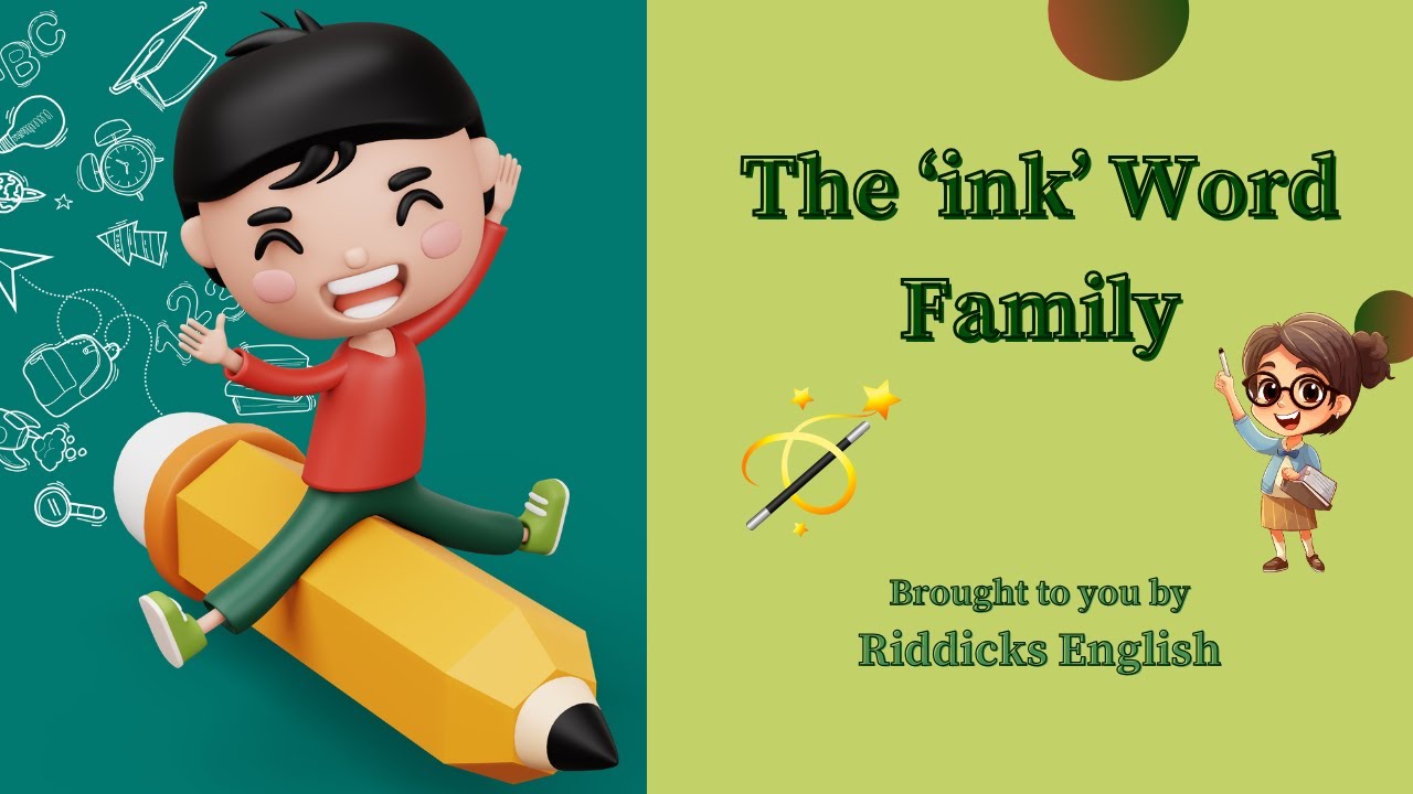 Unlock the Secrets of the 'ink' Word Family - YouTube