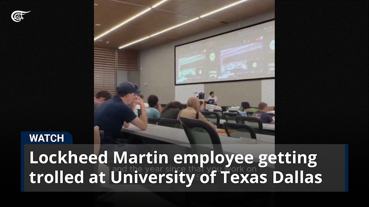 Lockheed Martin employee getting trolled at University of Texas Dallas ...