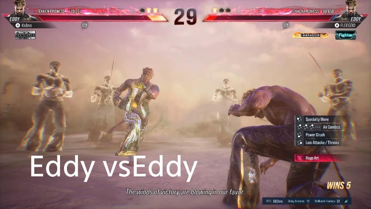 TEKKEN8_Trying out Eddy - YouTube