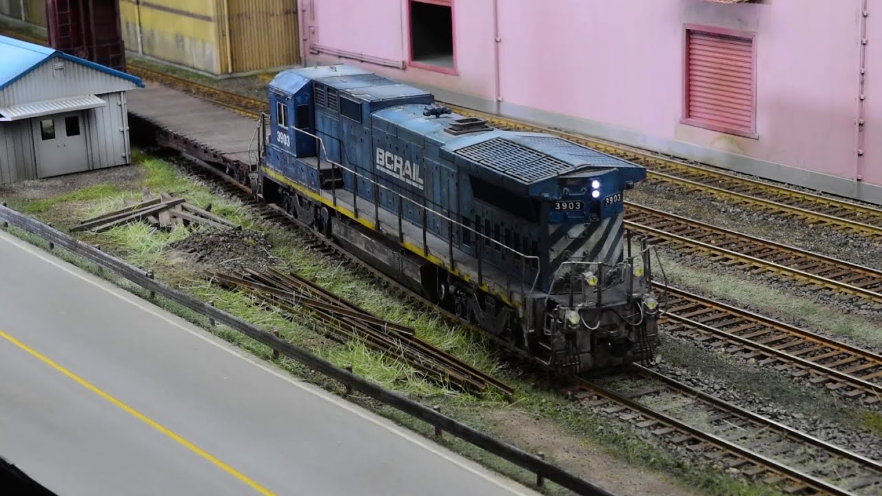 The Model Railroad: BC Rail - YouTube