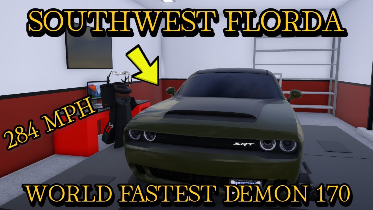 -284mph-FASTEST DEMON 170 IN SOTUHWEST FLORIDA (TUNE) - YouTube