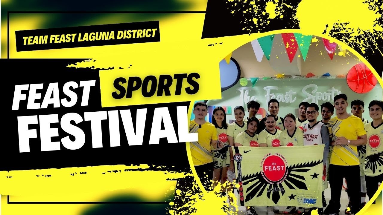 Feast Sports Festival - Team Laguna represent (opening ceremony) - YouTube