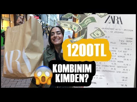 KOMBINIM KIMDEN 1200 TL ZARA?!