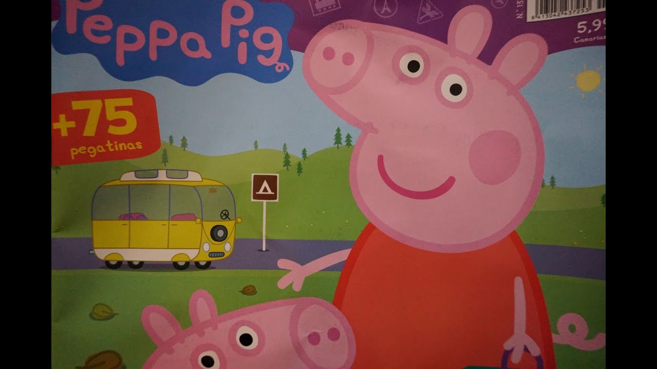ENSEÑANDO LA REVISTA DE PEPPA PIG Nº137 + REGALOS - YouTube