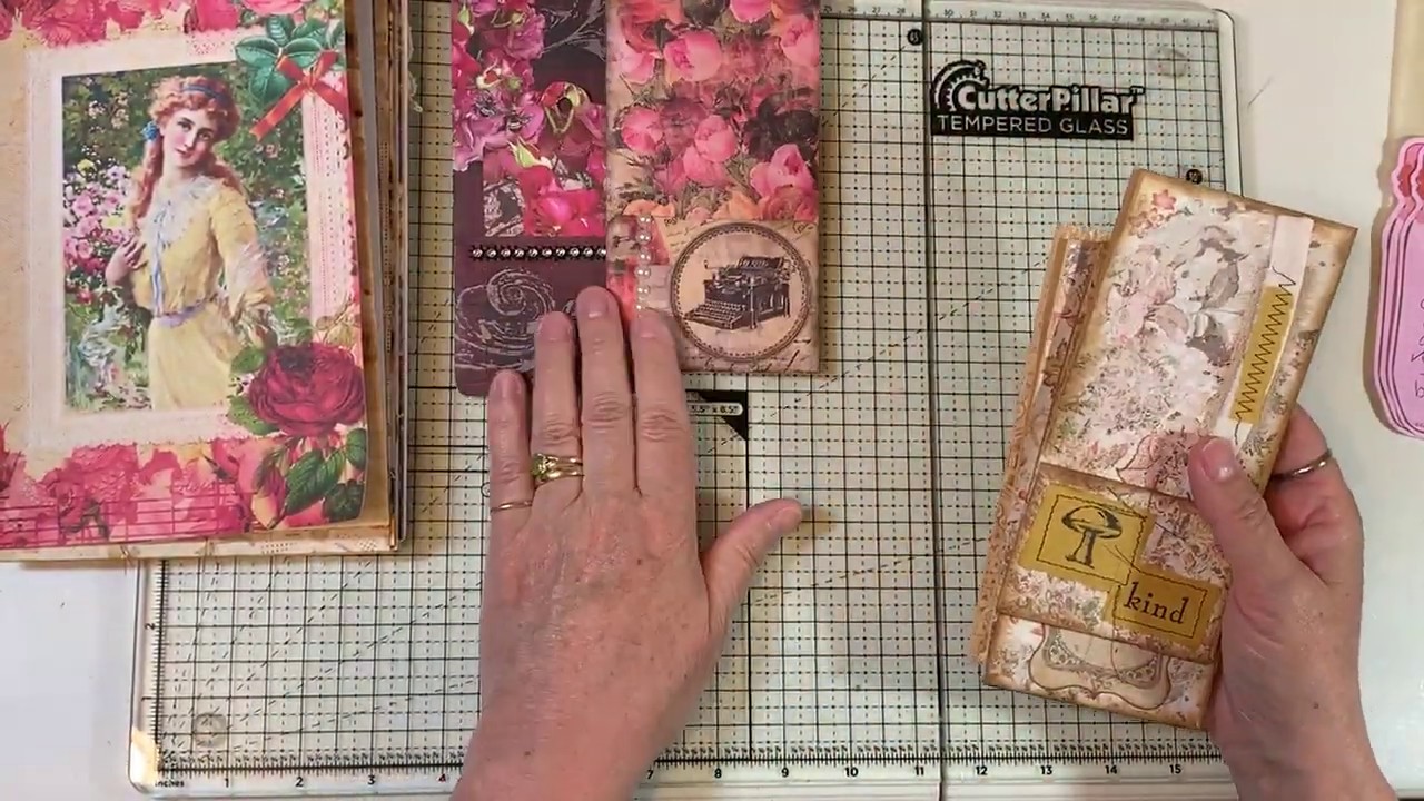 Viewer Request - Craft with Me - 12 Essential Ephemera Elements - YouTube