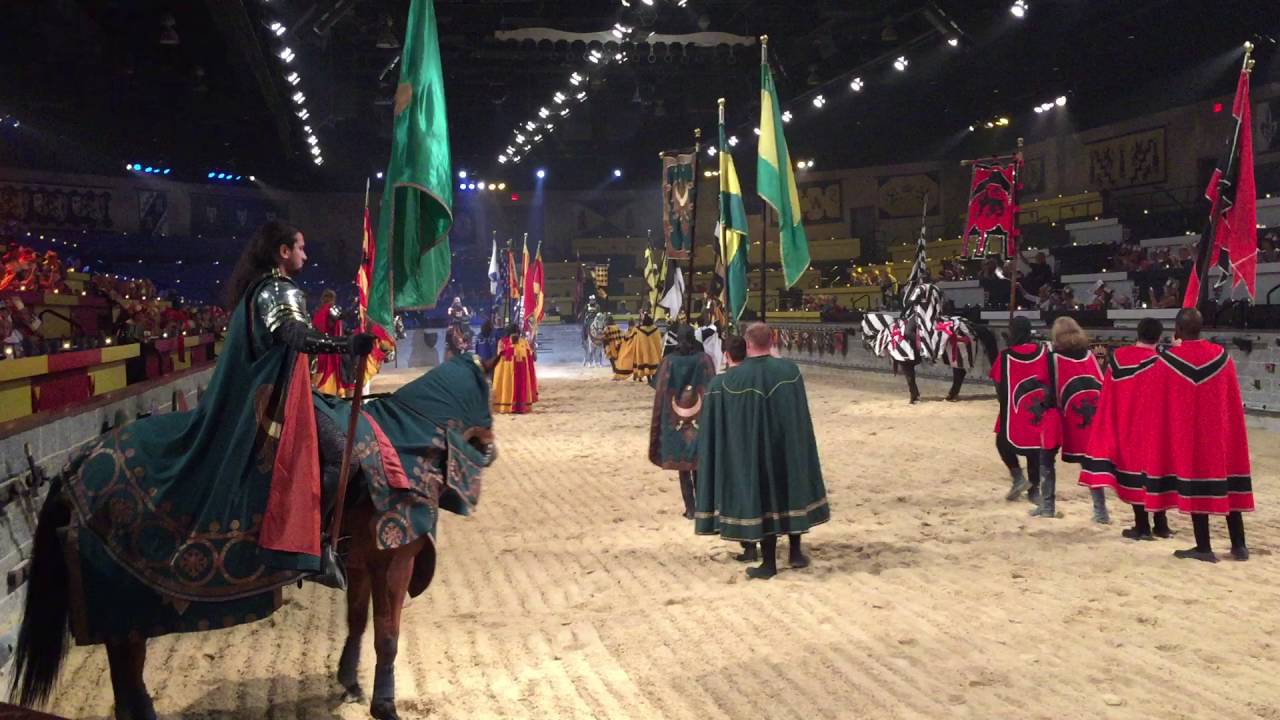 Medieval Times - Parade of Flags - YouTube