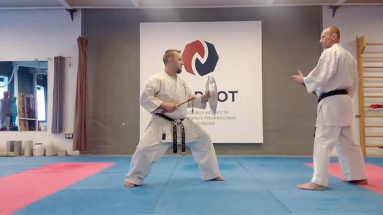 Test my shield Tinbe (shield for Ryukyu Kobudo) - YouTube