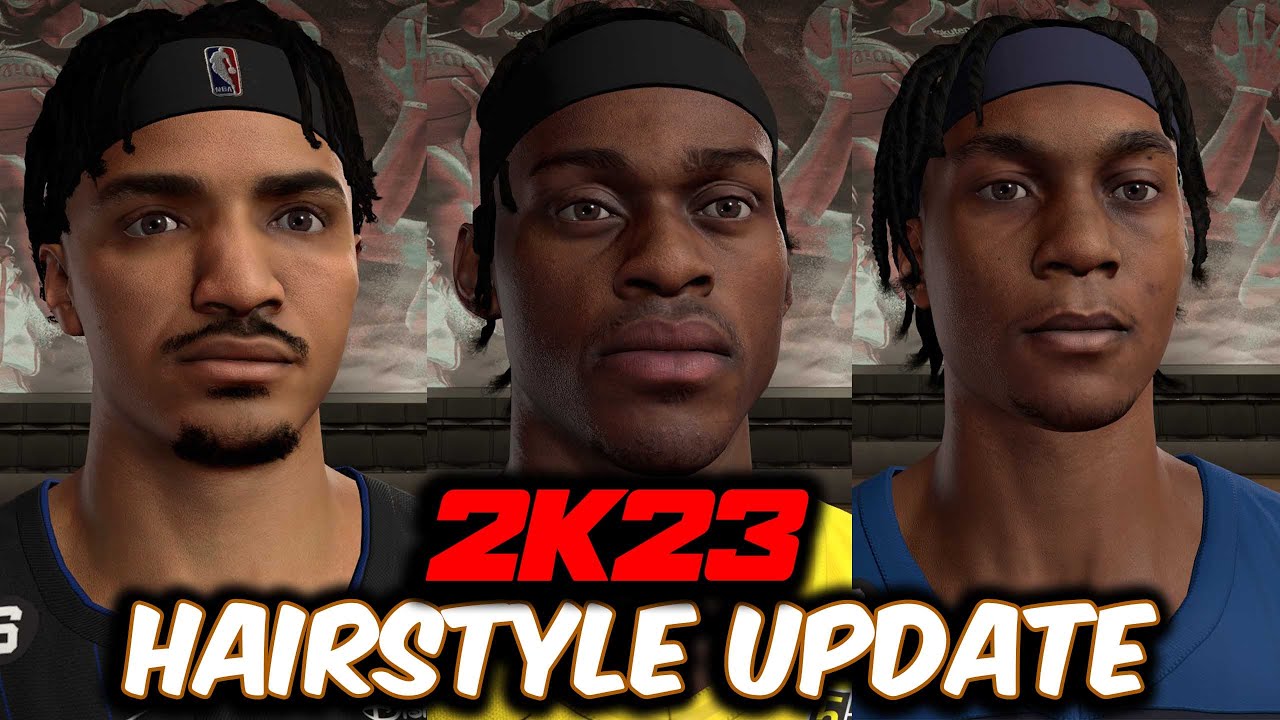 NBA 2K23 NBA Players Hairstyle Update - YouTube