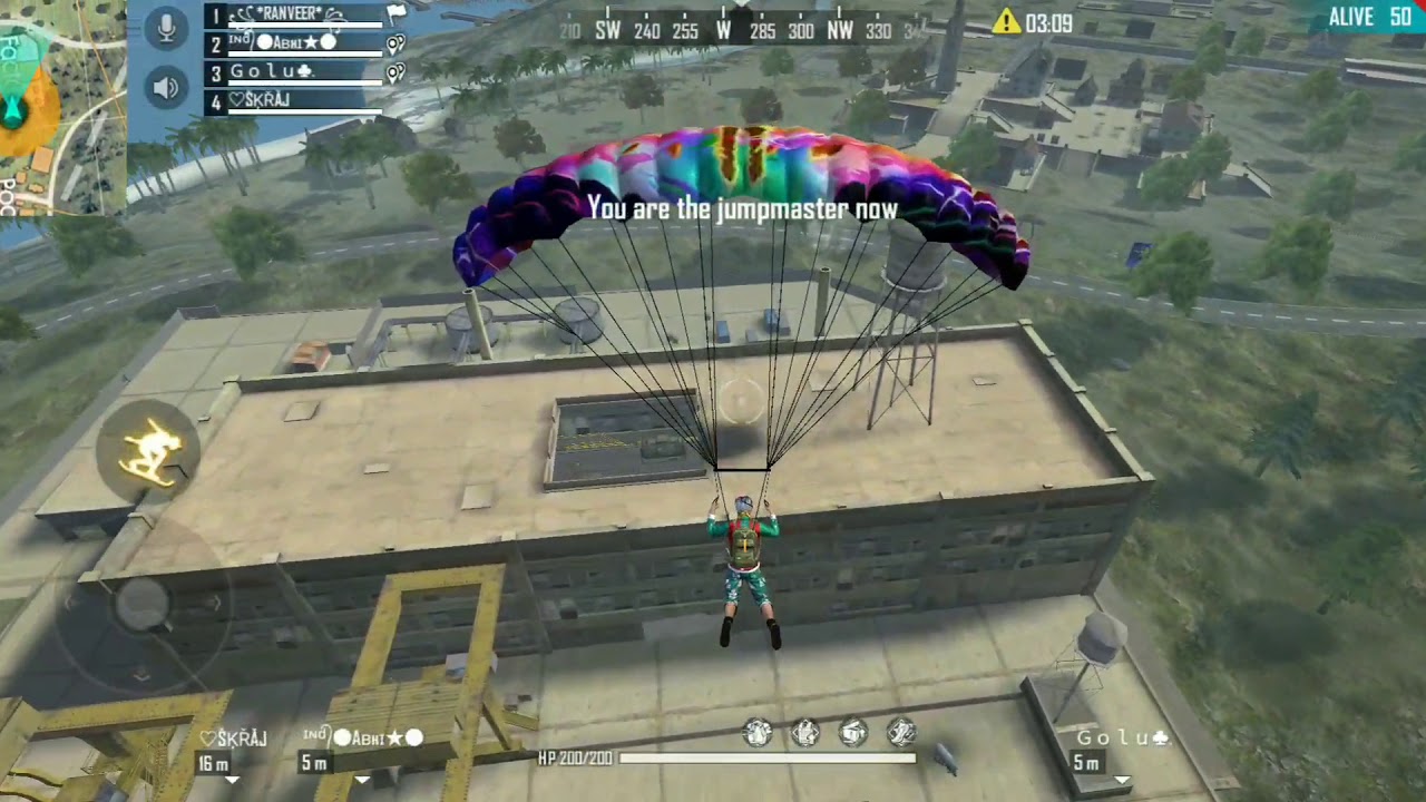 Ranked match in free fire by shadow - YouTube