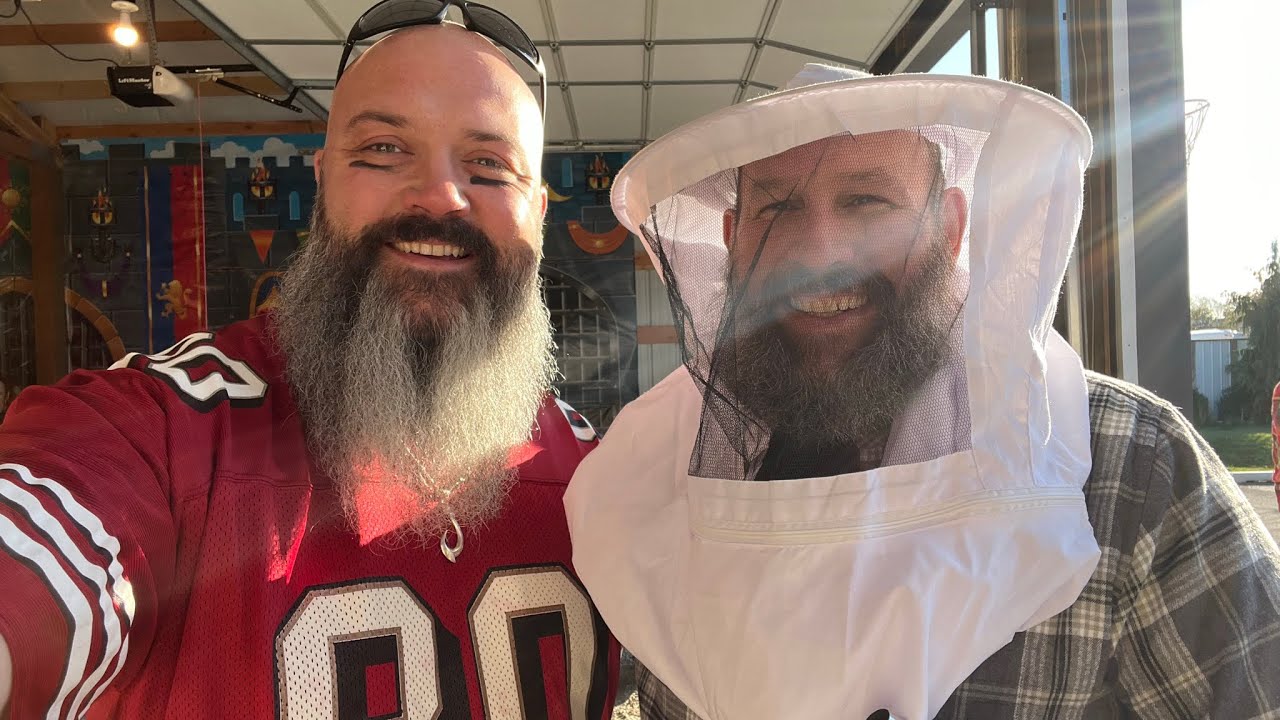 Finally proof that Bees do Recognize their Bee Keepers!!!! #beard meets ...