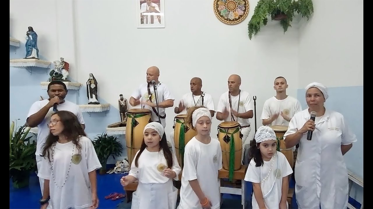 PROJETO CURIMBA PARA TODOS - CABOCLO SETE FOLHAS VERDES - YouTube