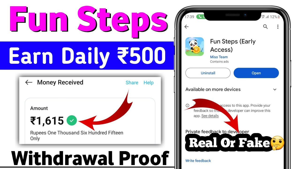 Fun Steps App Real Or Fake | Fun Steps App Review | Fun Steps App ...