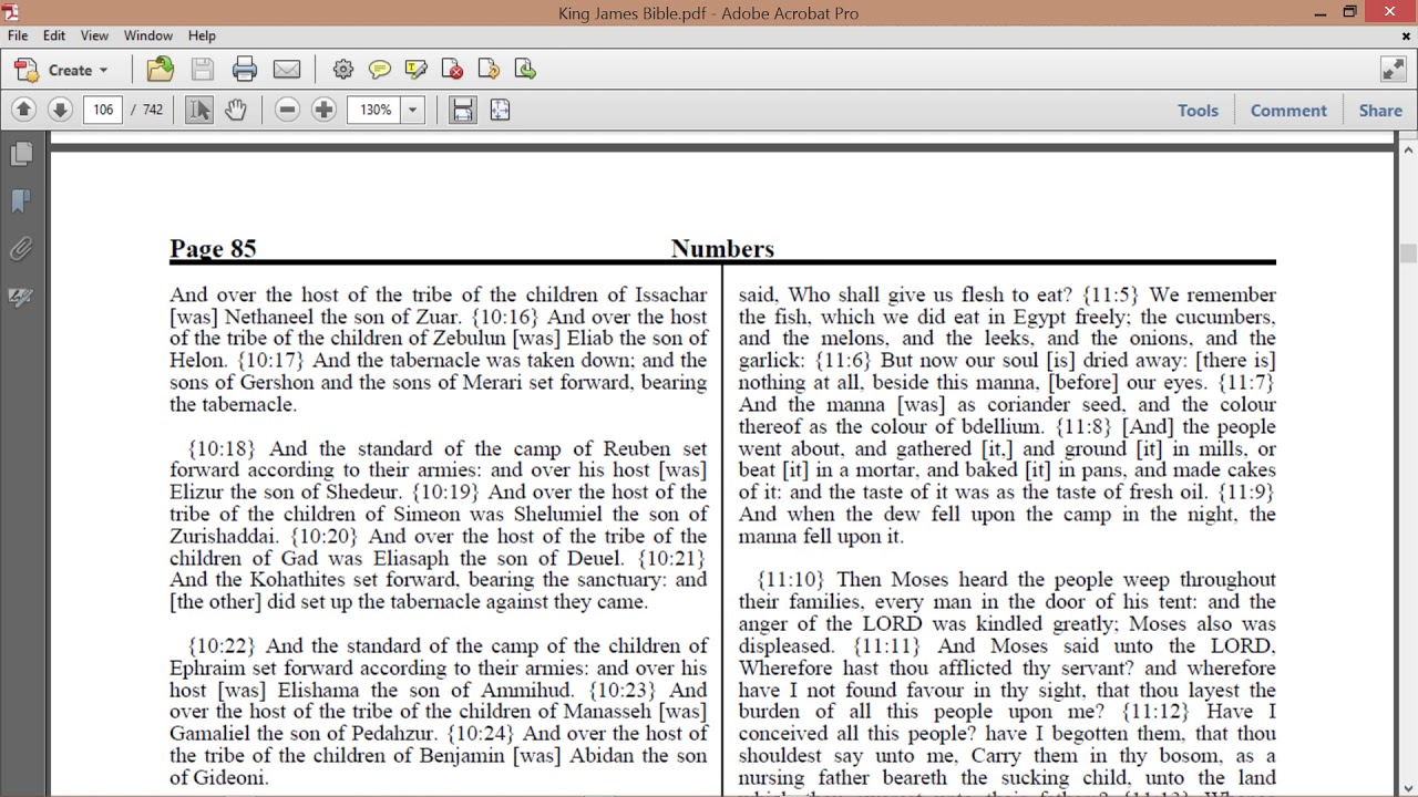 Numbers Chapter 10 - YouTube