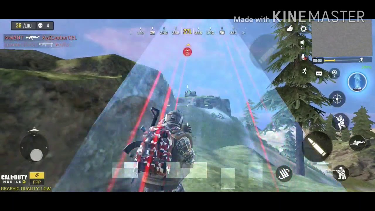 Destroying the Tank using Nova Gas//Call of Duty Mobile Battle Royale ...