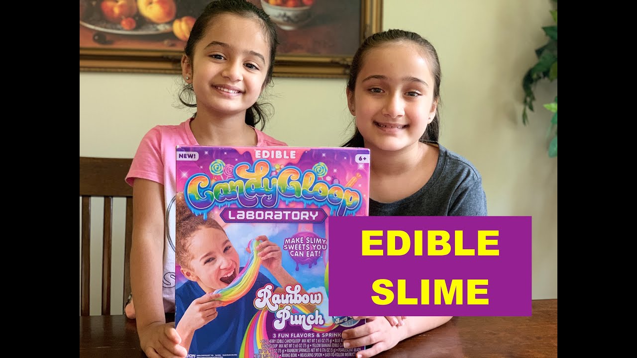 Candy Gloop Edible Slime | Slime that you can eat | Edible Slime - YouTube