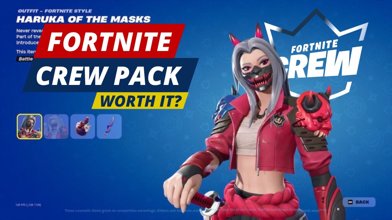Is the Fortnite Crew Pack January 2025 Worth It? #fortnitecrewpack # ...