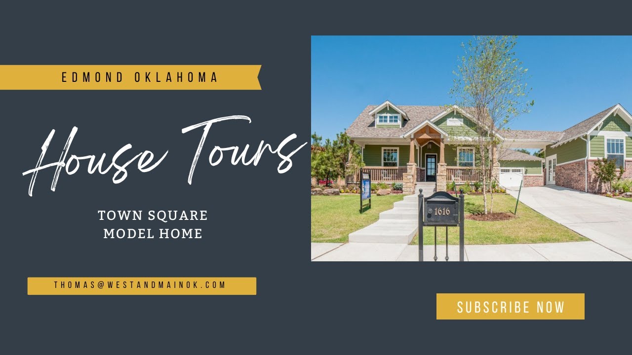 Edmond Oklahoma Town Square Model Home | Real Estate Video Sony ZV-1 ...