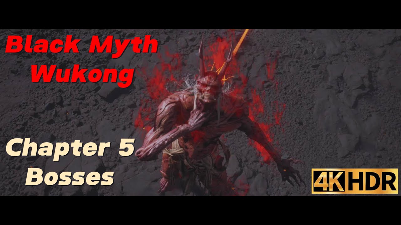 Black Myth Wukong Chapter 5 Bosses - YouTube