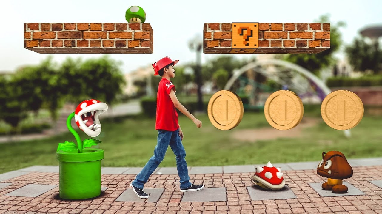 SUPER MARIO in Real Life! | A Short film VFX Test - YouTube