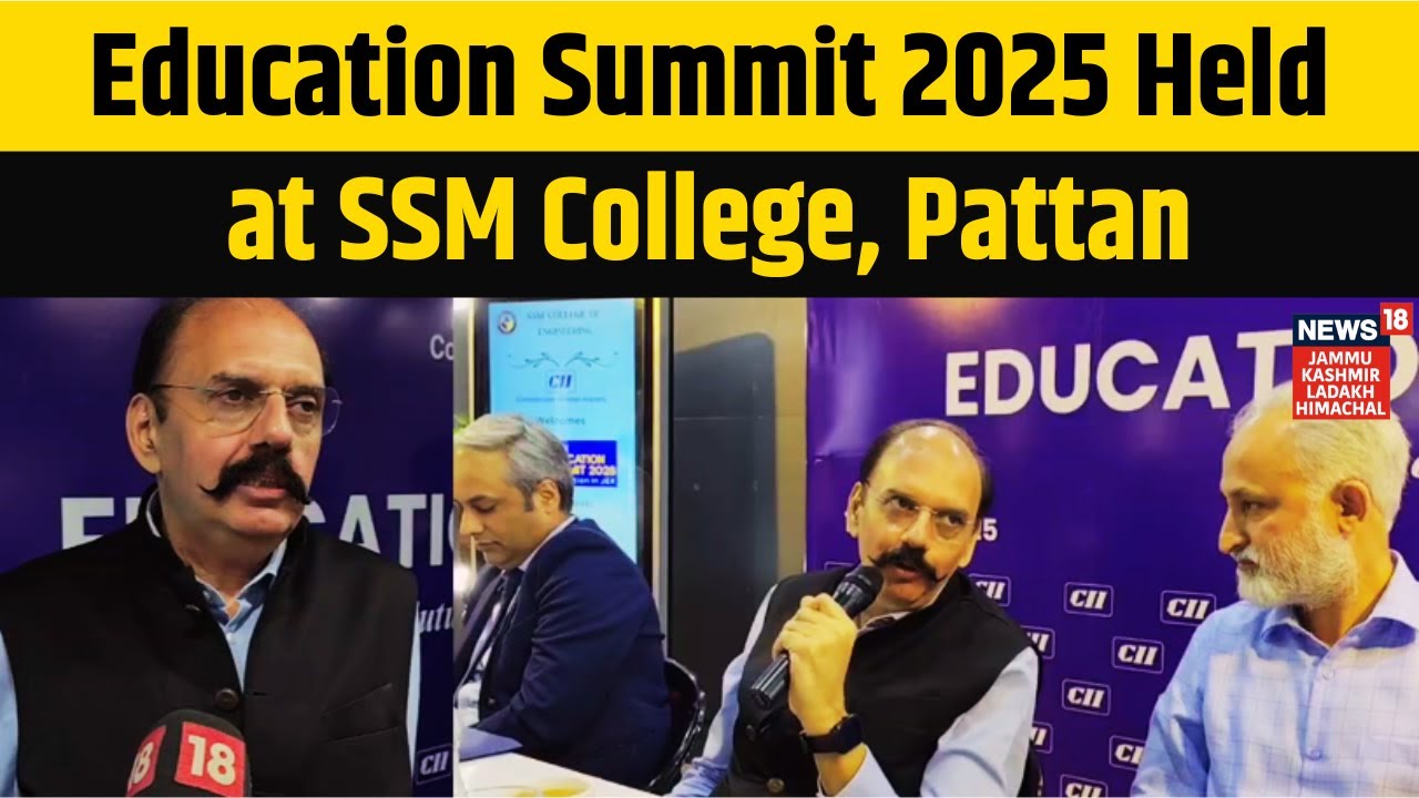 Jammu Kashmir News | Education Summit 2025 Held at SSM College, Pattan ...